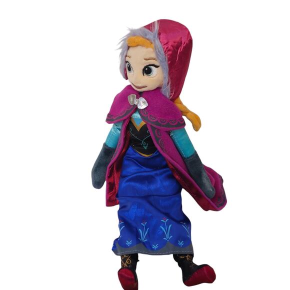Disney | Toys | Disney Store Frozen 2 Anna Plush Cloth Doll Stuffed Toy ...